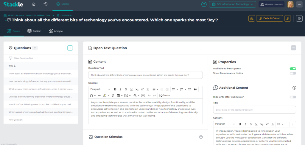 What is a Question? – Stackle Support